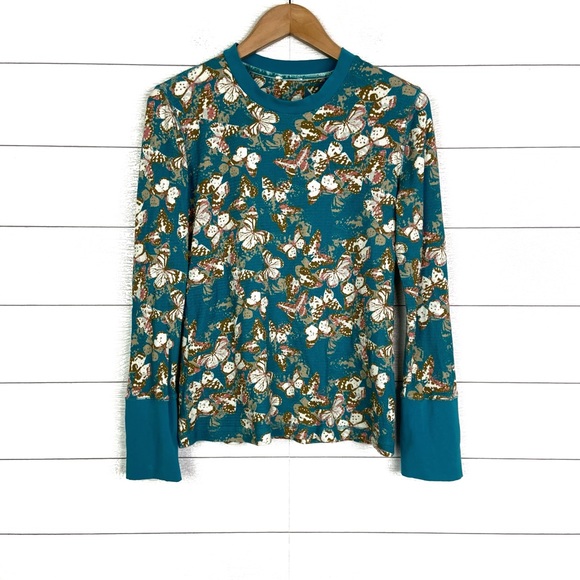 Sundance | Tops | Sundance Butterfly Song Thermal Long Sleeve Top ...